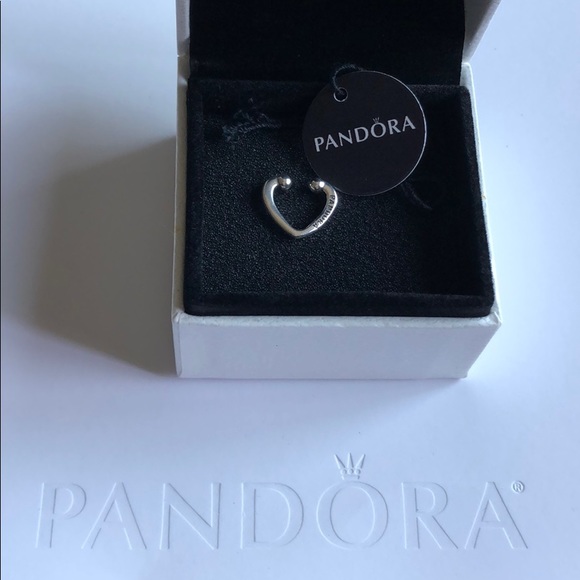 Pandora | Jewelry | 26 New Pandora Rare Open Heart Ear Cuff | Poshmark